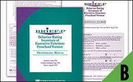 Assessments for Executive Function