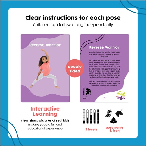 Yoga Poses For Kids Cards Valentine's Day Yoga For All Ages: Free