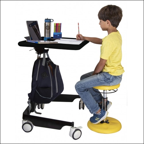 Kore Kids Sit Stand Mobile Student Desk